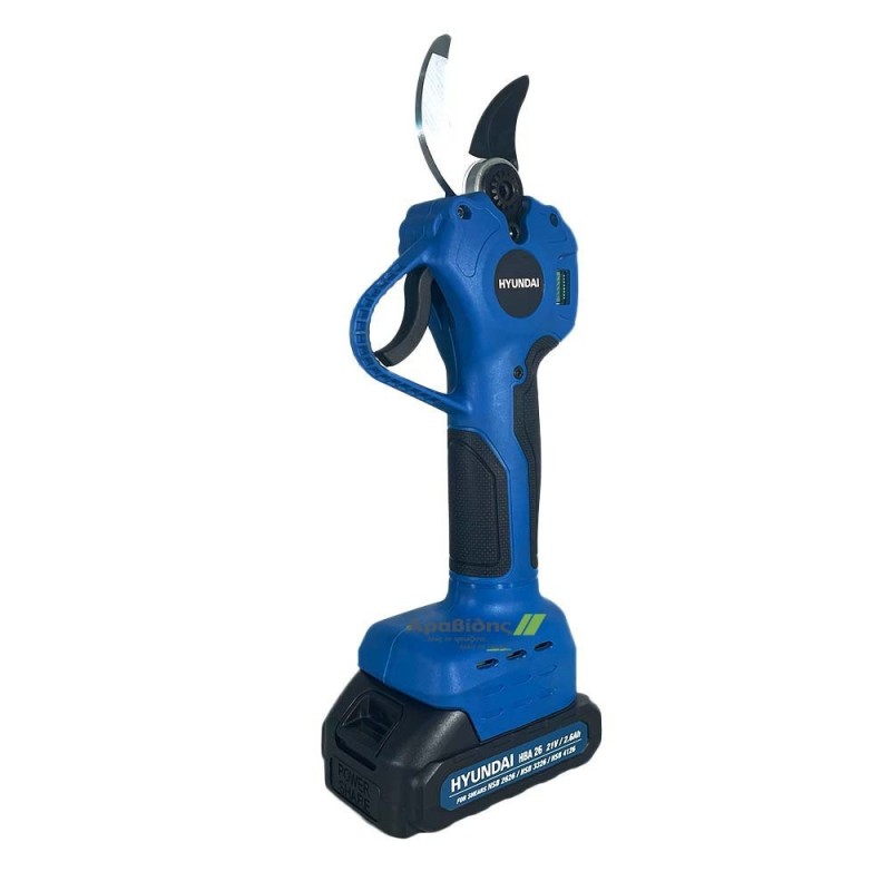 HYUNDAI HSB3326 Ψαλίδι Κλαδέματος Brushless Μπαταρίας 21V με Δυο ...