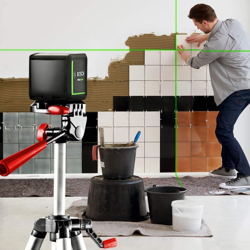BOSCH QUIGO GREEN ΛΕΙΖΕΡ ΑΛΦΑΔΙ ΑΚΤΙΝΩΝ ΜΕ ΤΡΙΠΟΔΑ BOSCH
